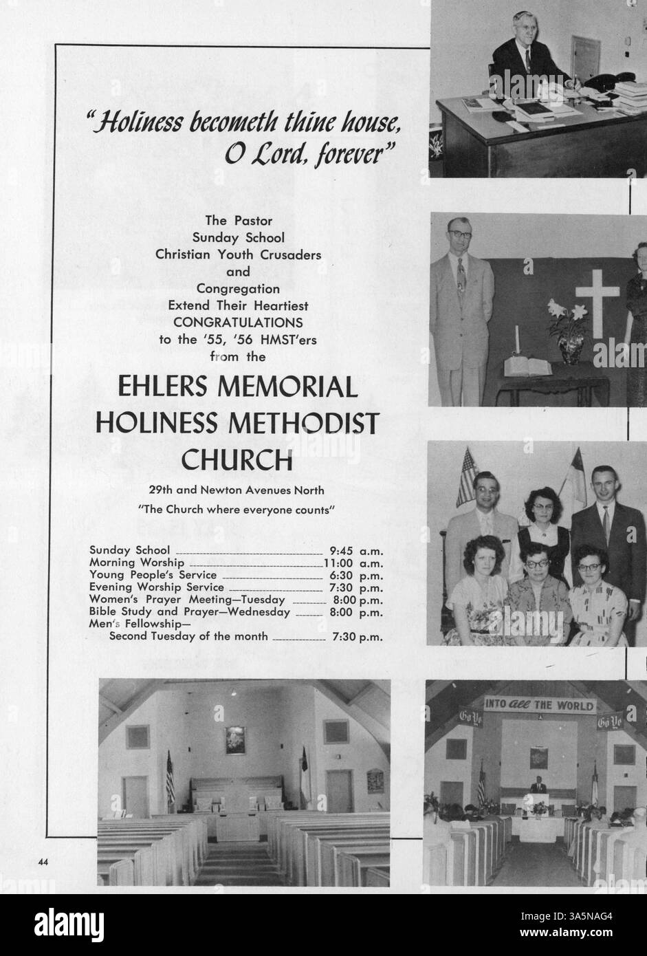 This edition of 'The Beacon' yearbook from Holiness Methodist School of ...