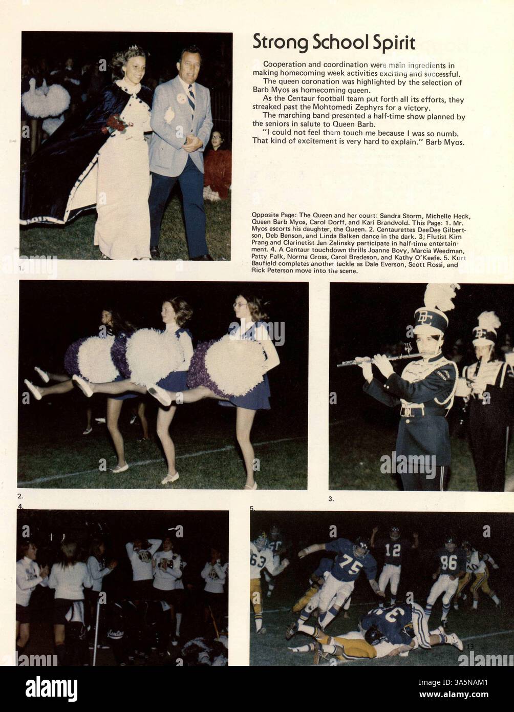 The 1975 'Centaurion' yearbook from Brooklyn Center High School ...