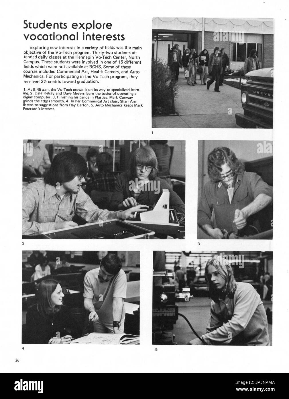 The 1975 edition of 'Centaurion' yearbook from Brooklyn Center High ...