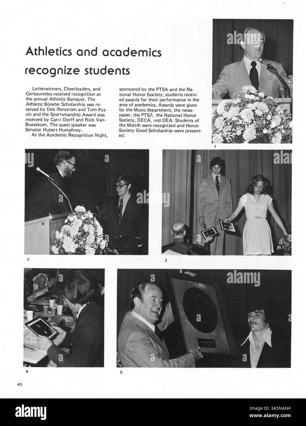 The 'Centaurion' yearbook of 1975 from Brooklyn Center High School ...