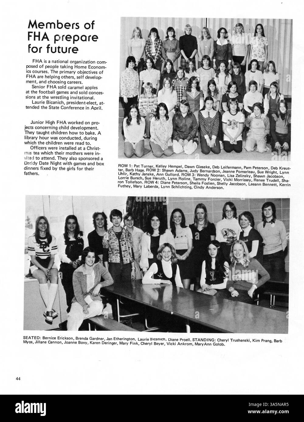 The 'Centaurion' yearbook of 1975 from Brooklyn Center High School ...