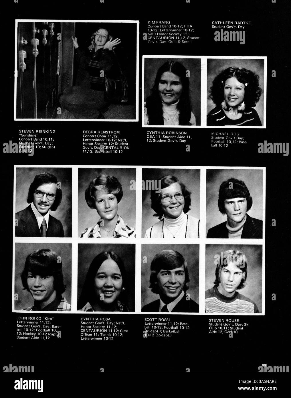 The Centaurion 1975 yearbook from Brooklyn Center High highlights key ...