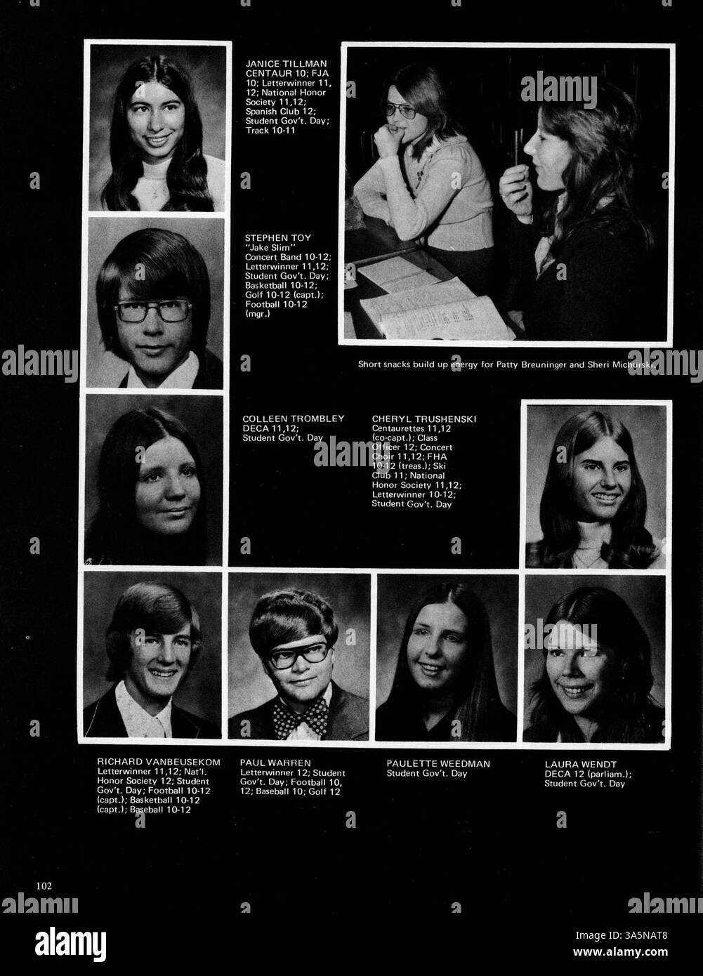 The 1975 Centaurion yearbook from Brooklyn Center High School is a ...