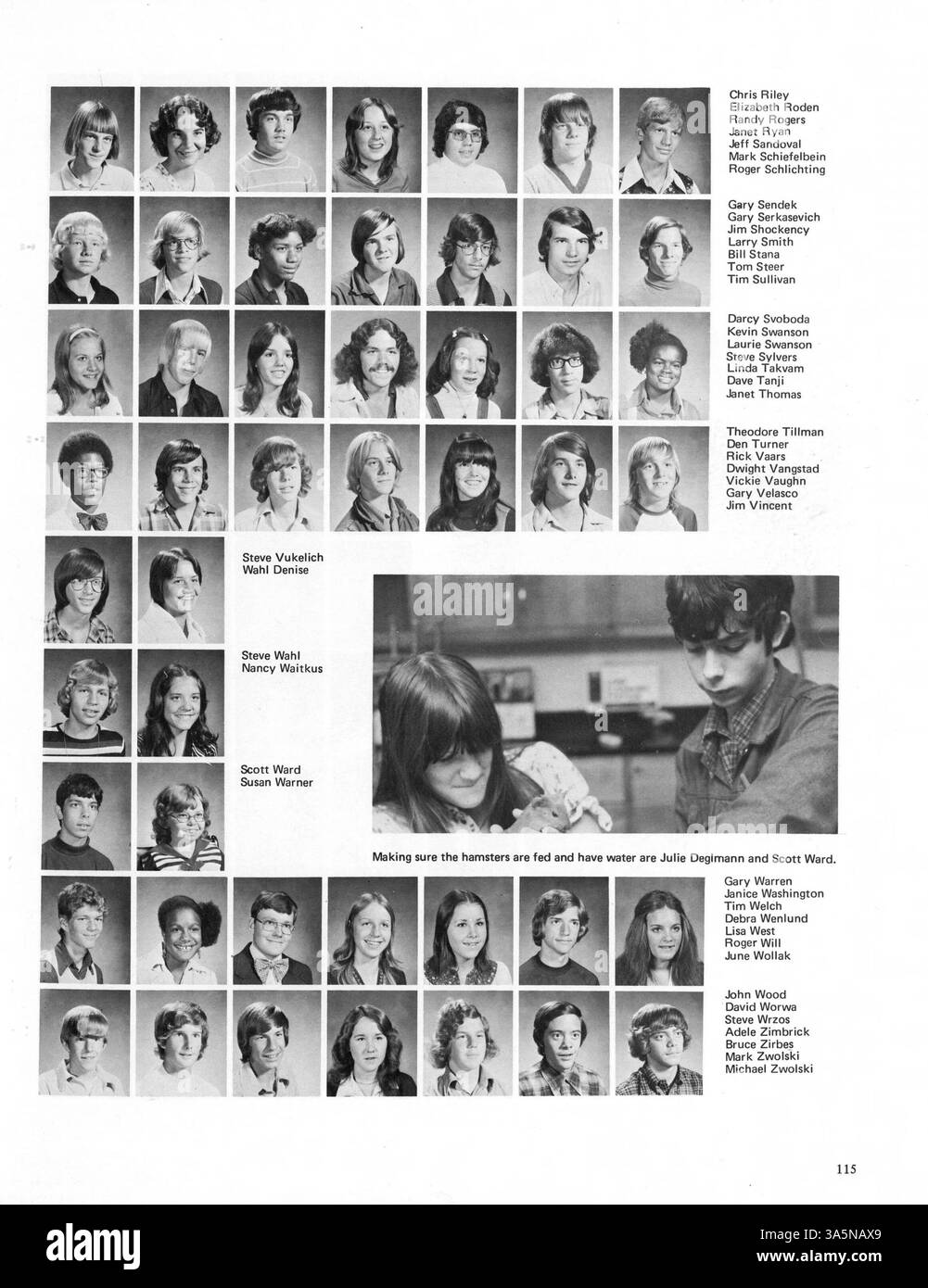 The 1975 brooklyn center high school centaurion yearbook capture hi-res ...