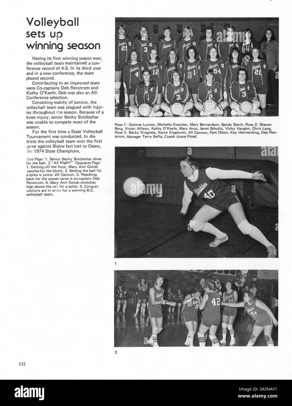 The 1975 Centaurion yearbook from Brooklyn Center High School offers a ...