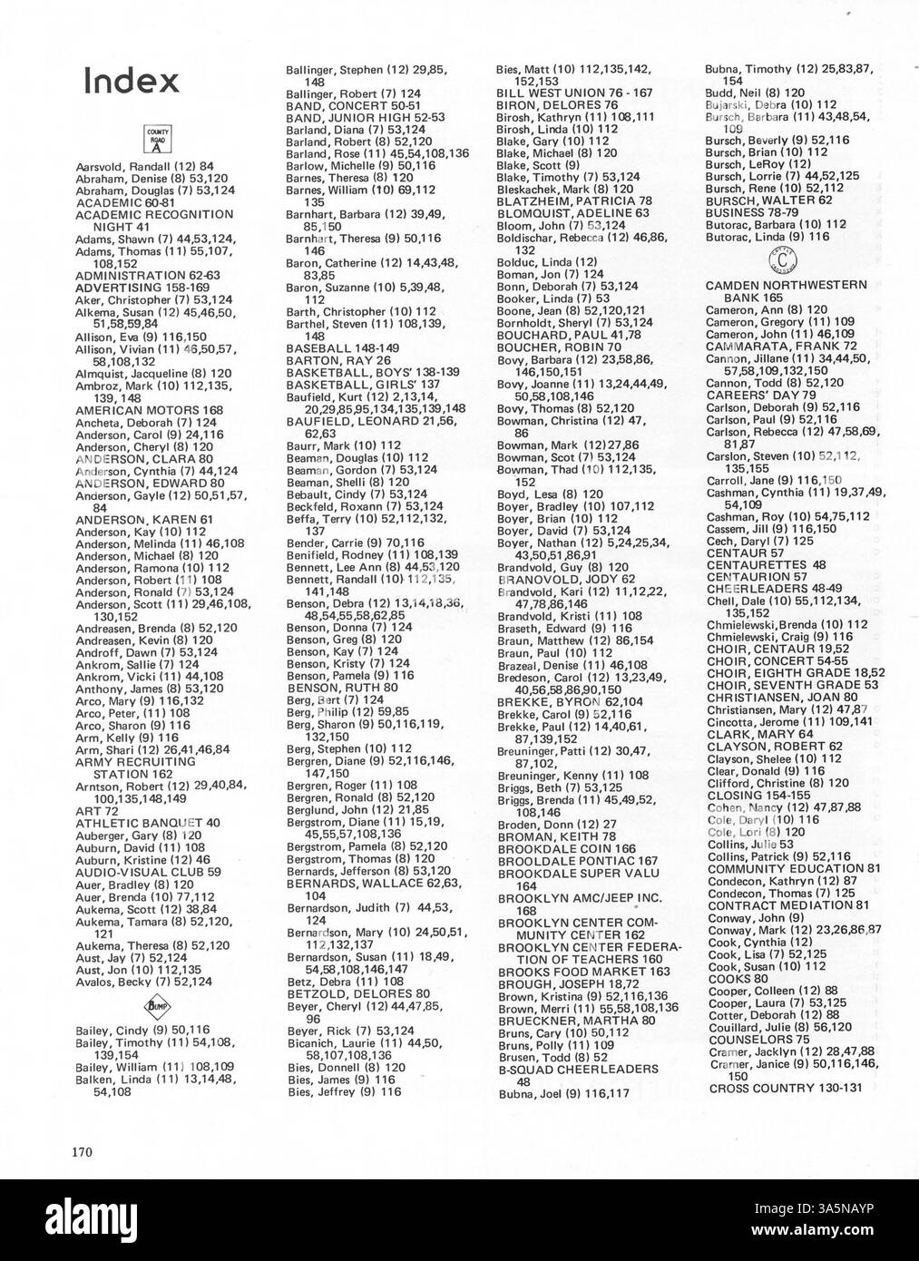 The 1975 Centaurion yearbook captures Brooklyn Center High School’s ...