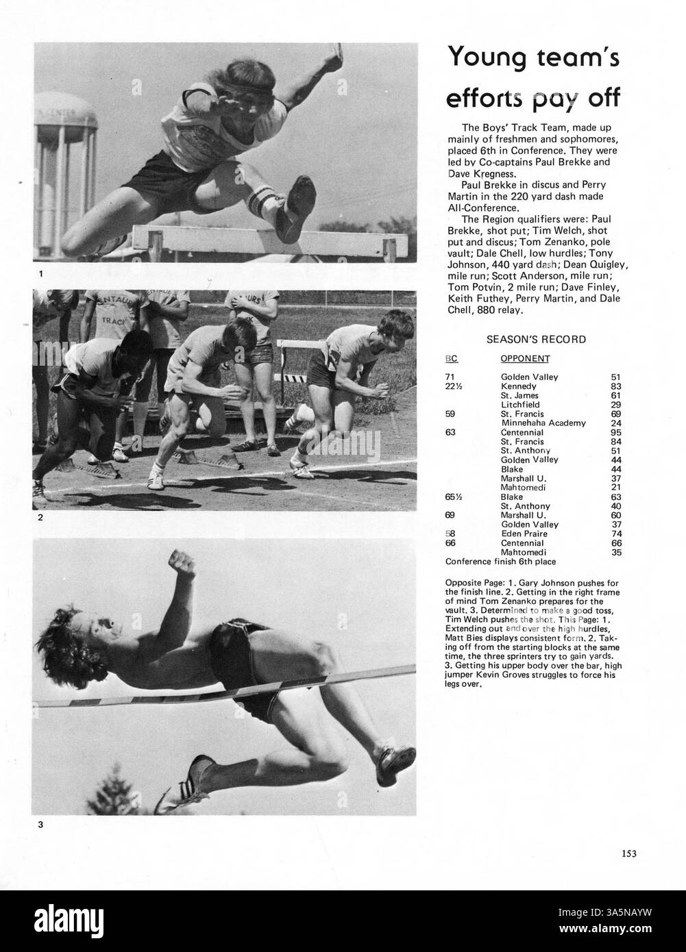 The 1975 Centaurion yearbook documents Brooklyn Center High School’s ...