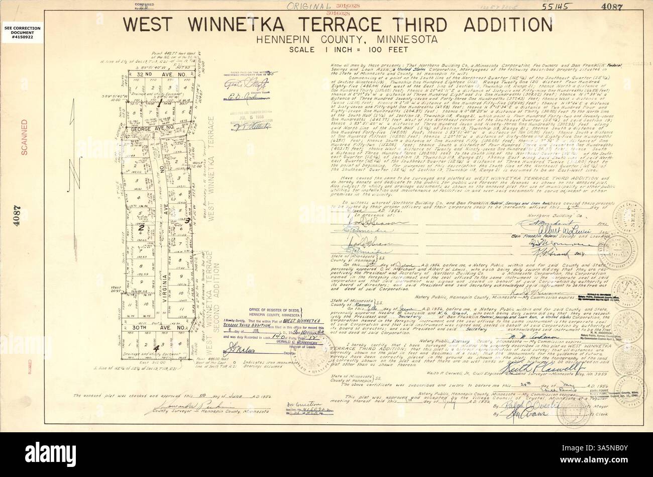 West Winnetka Terrace Third Addition is a residential development in ...
