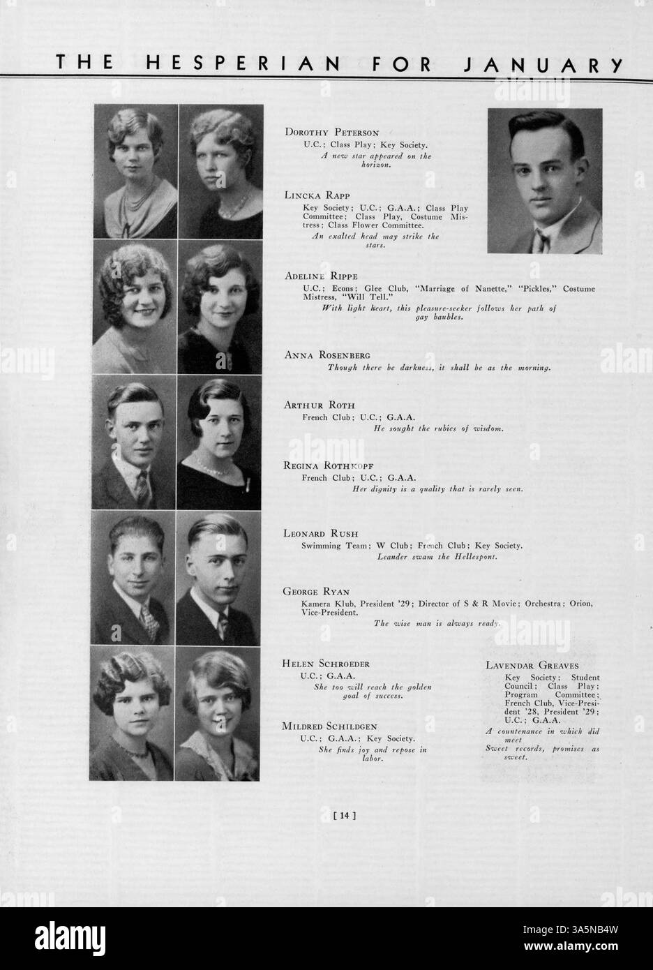 The 'Hesperian' yearbook from 1930 offers a detailed look at student ...