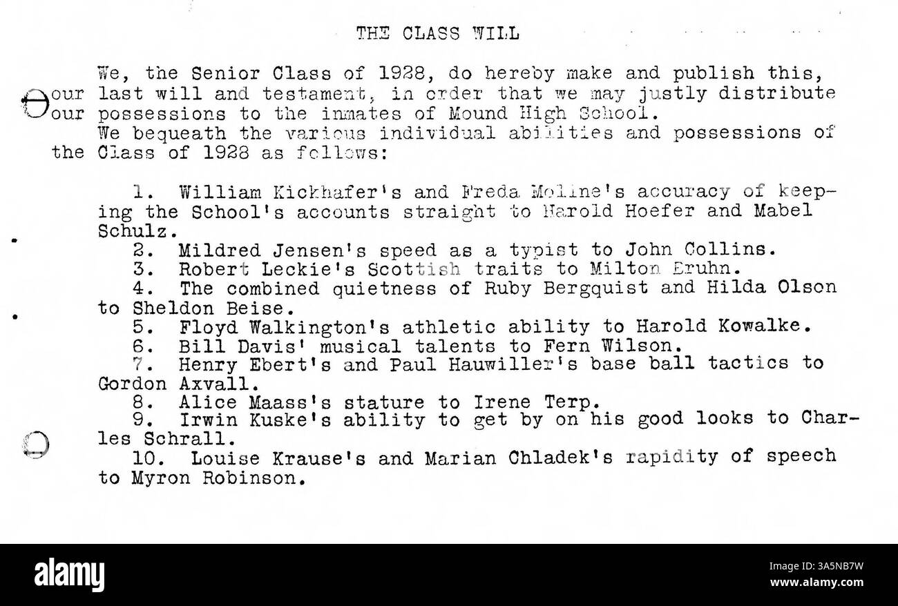 This yearbook from Mound High School details the key aspects of the ...