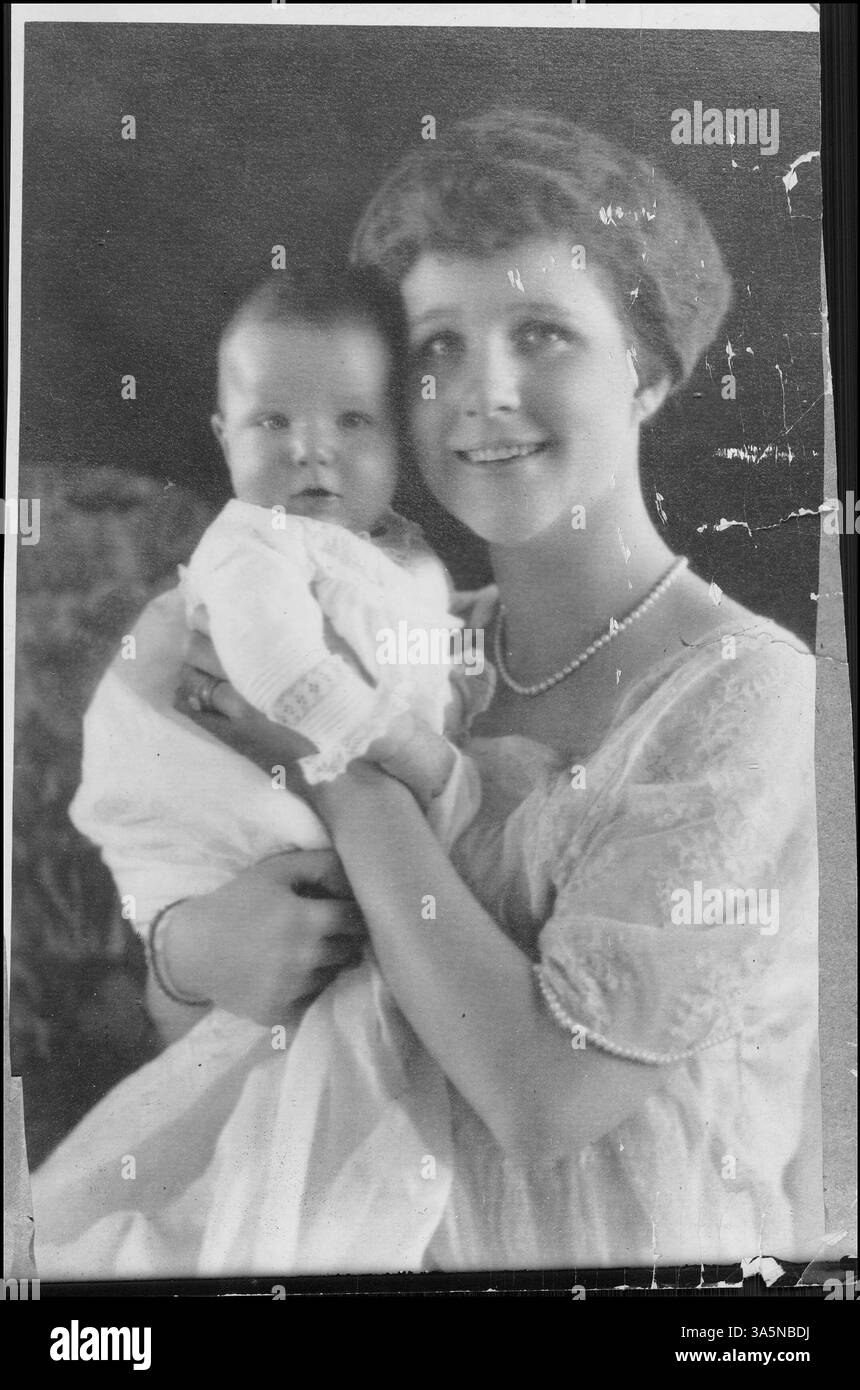 A historical portrait of Mrs. Stephen Birch, formerly Mary Rand, with ...