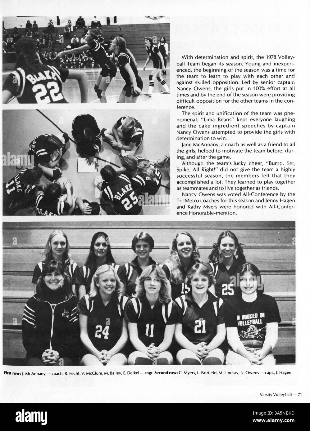 With a focus on extracurricular activities and athletics hi-res stock ...