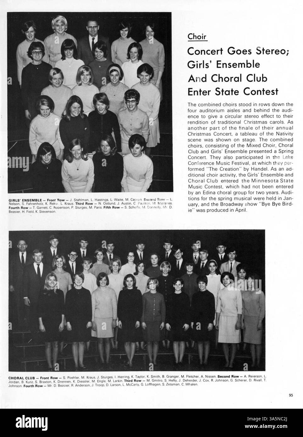 The 1967 Whigrean yearbook from Edina High School captures the student body, faculty, athletic ...