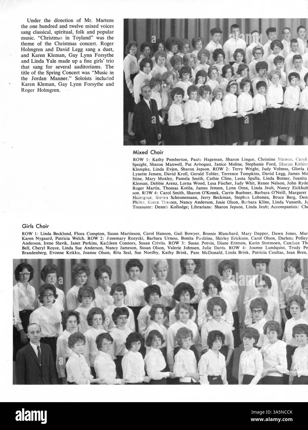 The 1963 Jordan Jr. High Yearbook highlights the students, teachers ...