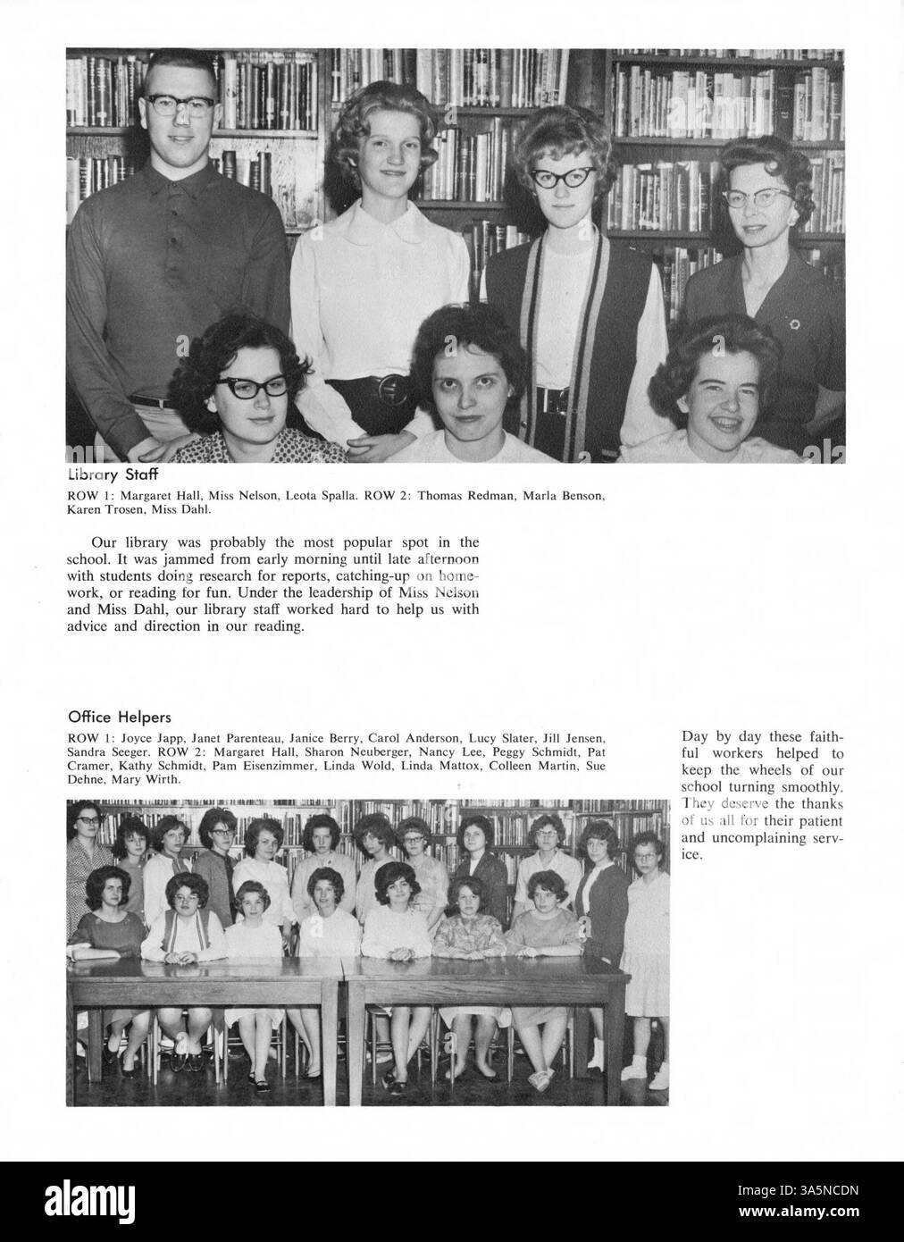 The 1963 yearbook of Jordan Jr. High showcases the students, teachers ...