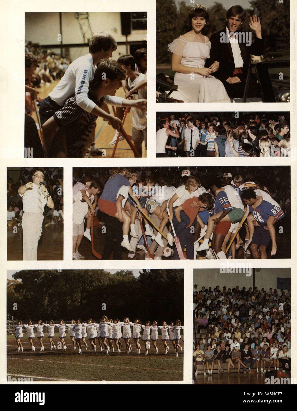 The 1983 1984 washburn high school yearbook captures moments fro hi-res ...