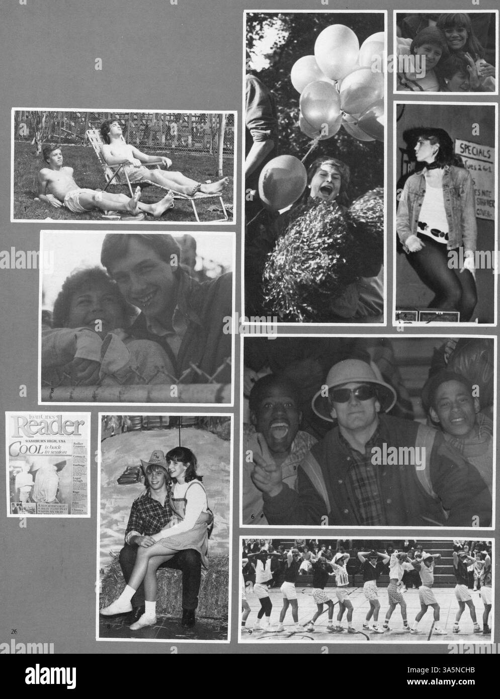 This 1984 Wahian yearbook showcases key moments from student life at ...
