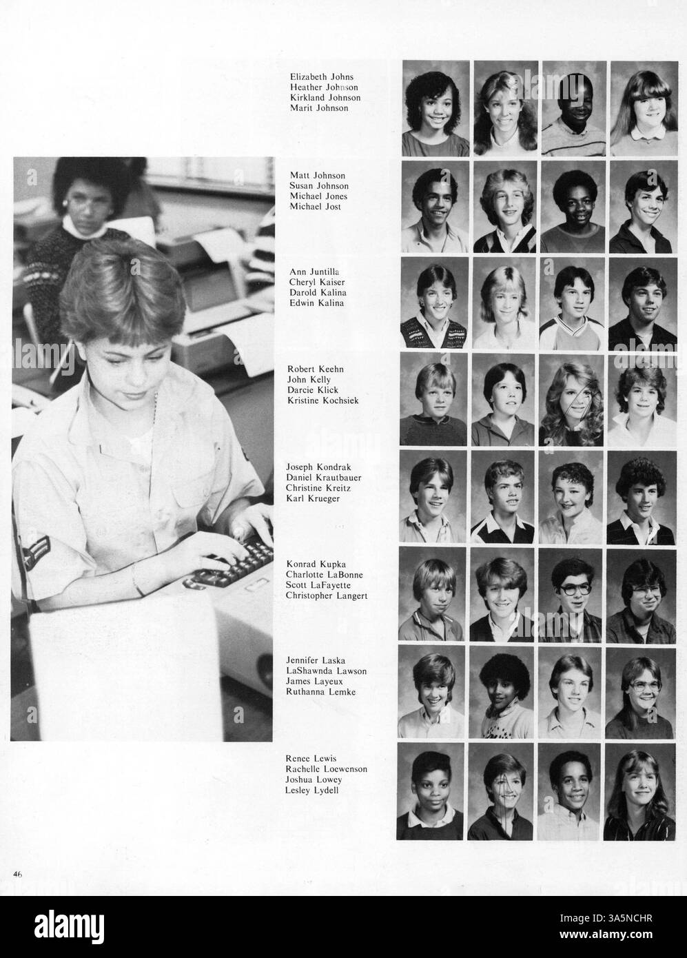 This 1984 Wahian yearbook documents the Washburn High School students ...
