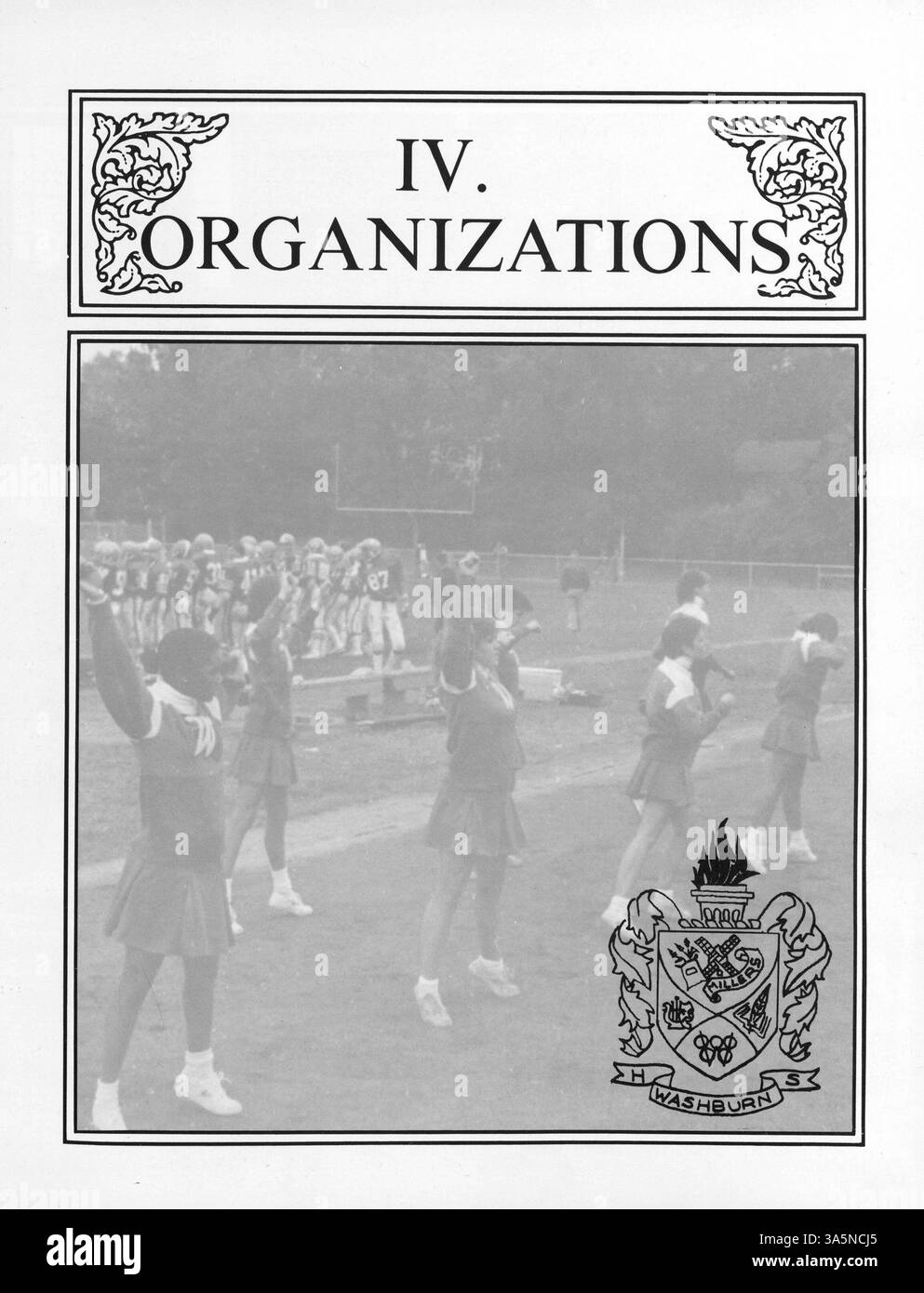 The washburn yearbook for 1984 Black and White Stock Photos & Images ...