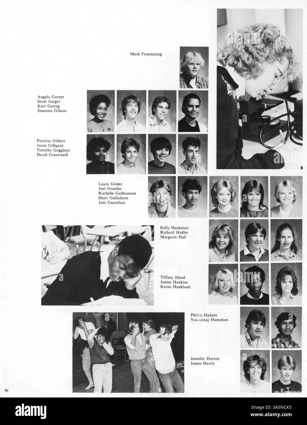 This 1984 edition of the Wahian yearbook from Washburn High School ...