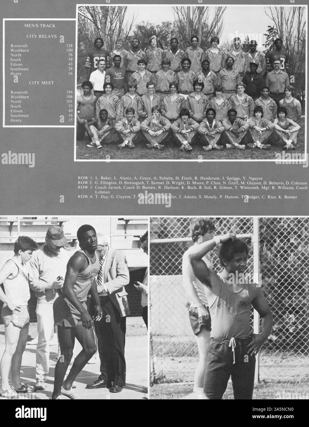 This 1984 edition of Washburn High School's 'Wahian' yearbook ...