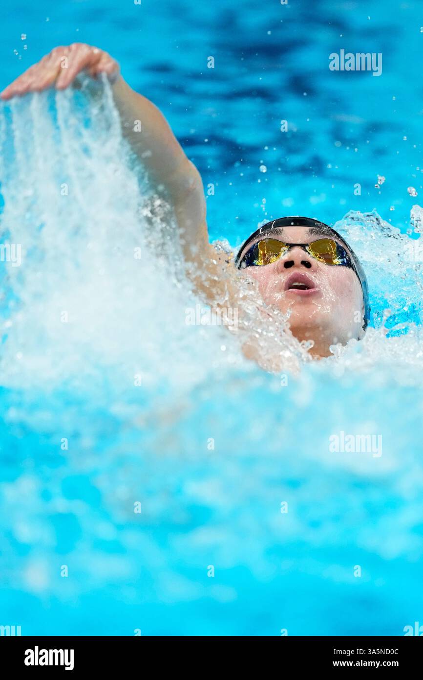 Tokyo Aquatics Centre, Tokyo, Japan. 23rd Mar, 2025. Tomoyuki ...