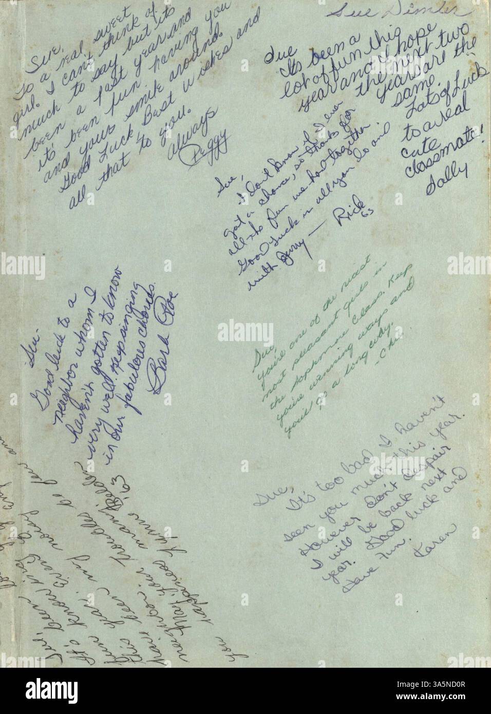 Records the events and people of the 1962 1963 school year hi-res stock ...