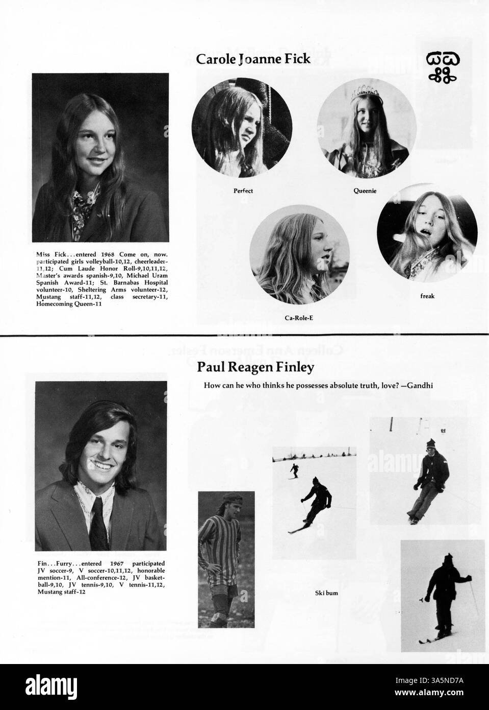 The 1972 Mustang Yearbook from Breck High School reflects on the year's ...