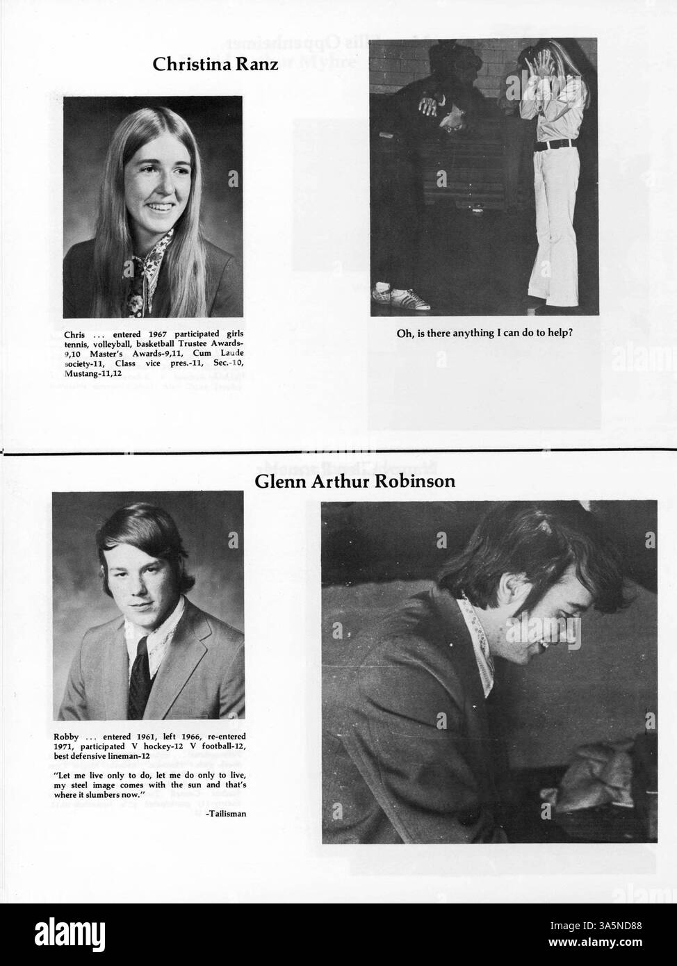 The Mustang Yearbook from 1972 commemorates Breck High School’s 1971 ...