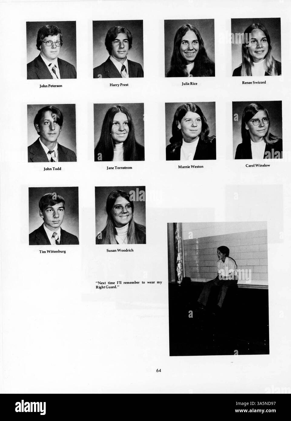 This 1972 Mustang Yearbook from Breck School documents the school's ...