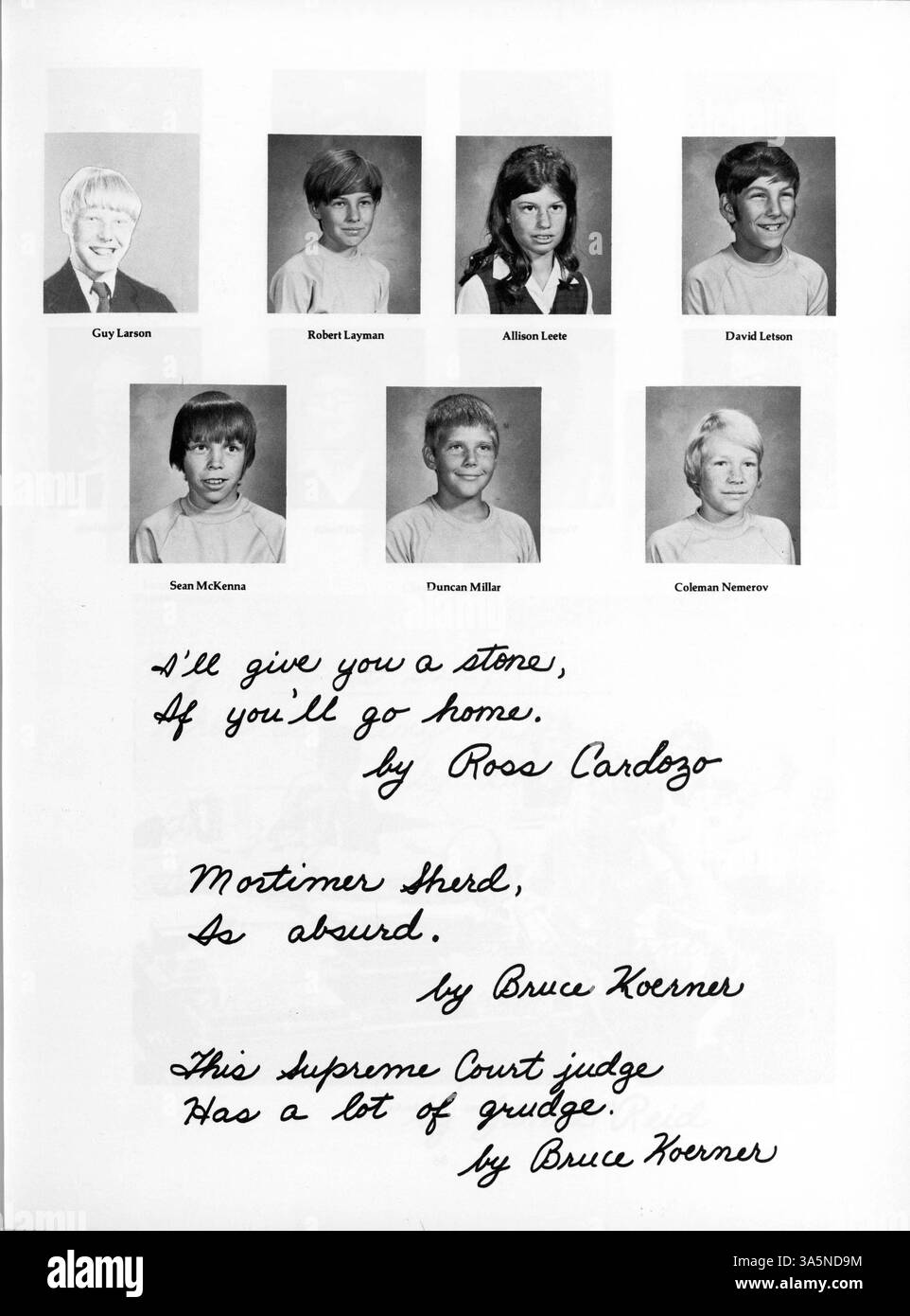 This high school yearbook captures the students, teachers, sports teams ...