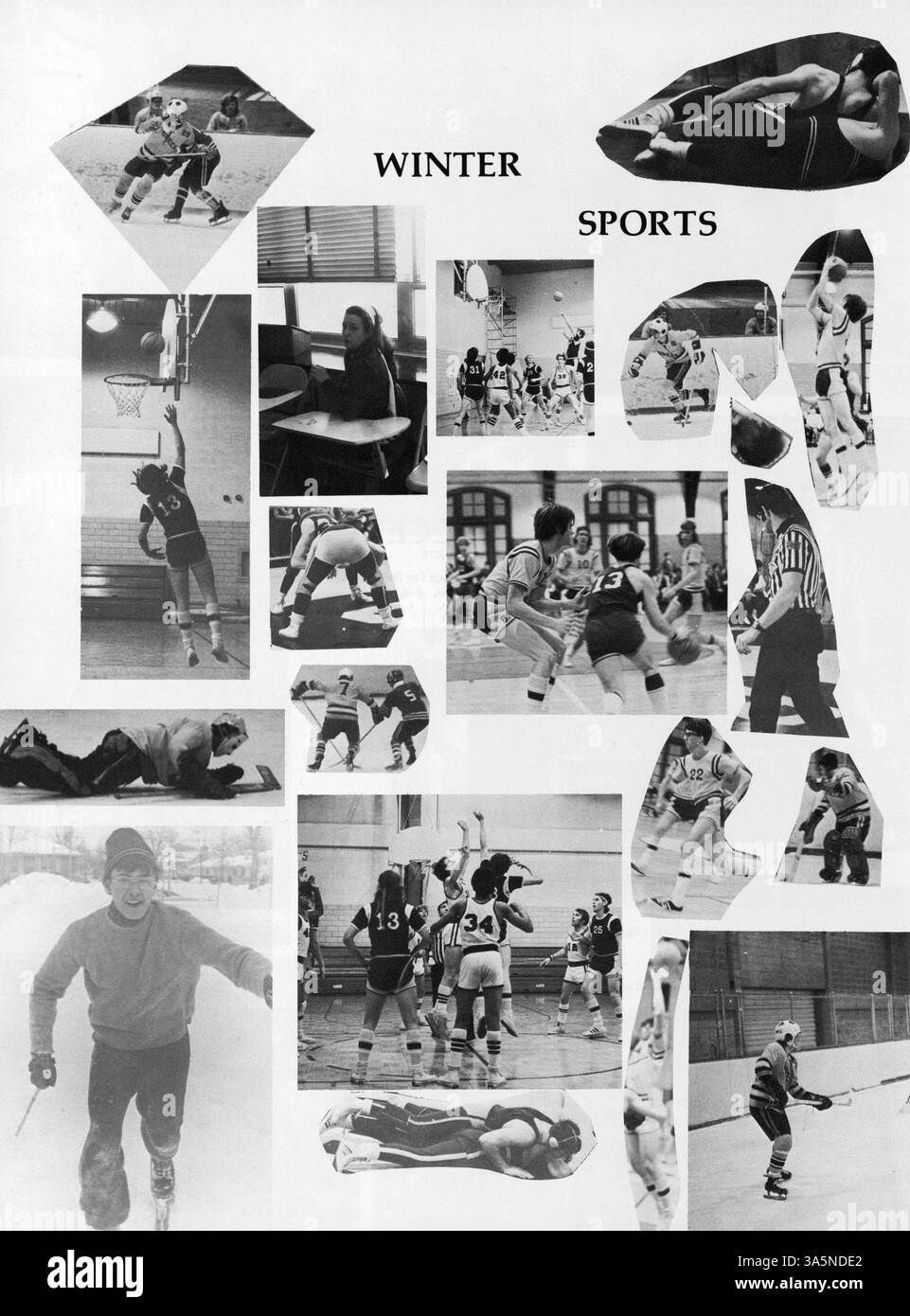 This 1971 mustang yearbook documents the events and activities a hi-res ...