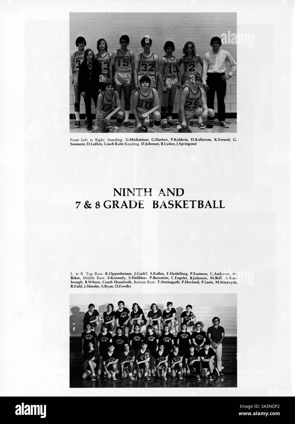 The 1972 Mustang Yearbook from Breck School documents the significant ...