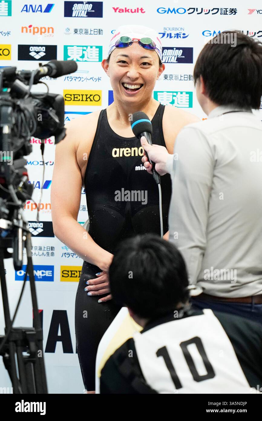 Satomi Suzuki, MARCH 23, 2025 - Swimming : Japan Swimming Championships (JAPAN SWIM 2025) Women ...