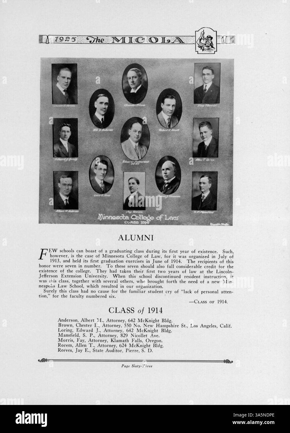 This 1925 yearbook, compiled by Micola, provides a detailed account of ...