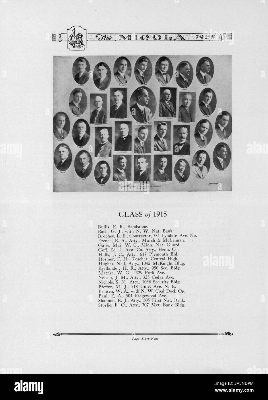 The 1925 yearbook of the Minnesota College of Law, compiled by Micola ...