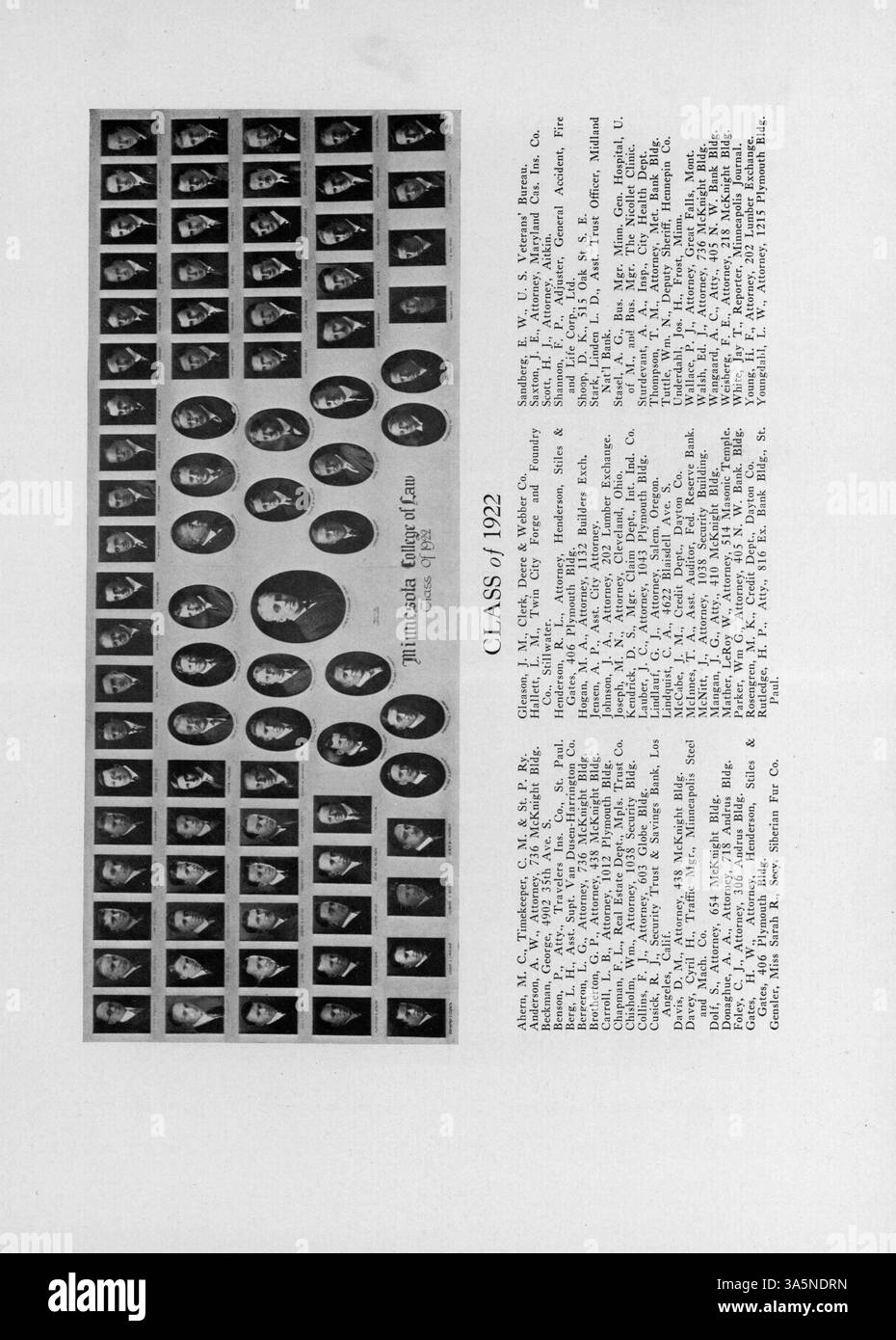 The 1925 Minnesota College of Law Yearbook, compiled by Micola ...