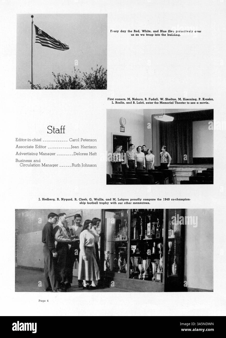 The 1950 'Wizard' Yearbook from Edison High School preserves memories ...