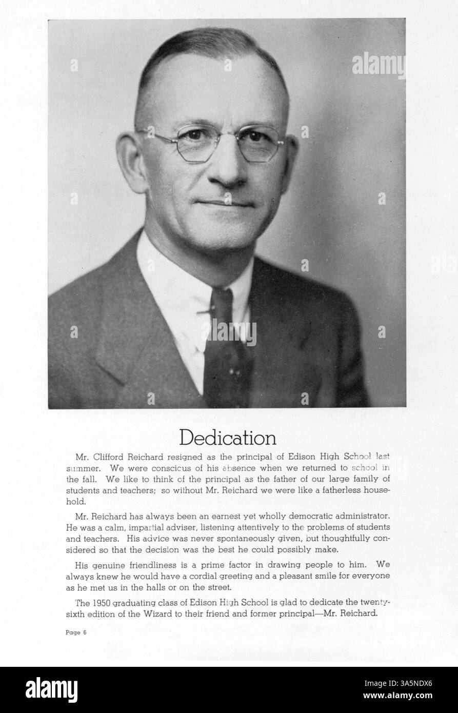 Athletic achievements of the 1949 1950 school year hi-res stock photography and images - Alamy