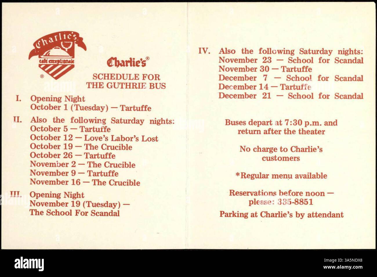 This 1974 bi fold schedule card outlines the bus service linking hi-res ...