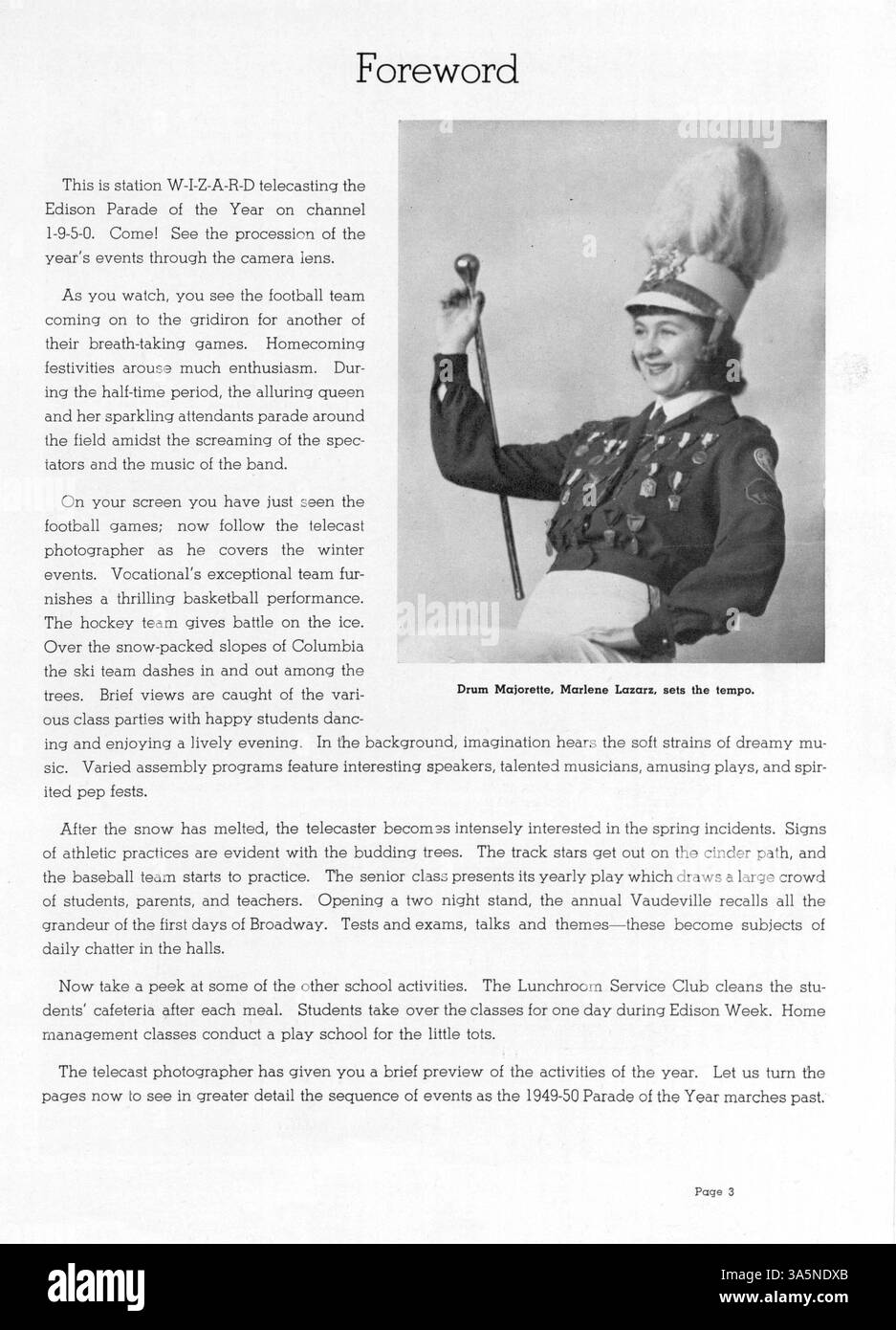 This 1950 Edison Yearbook, 'Wizard,' offers an overview of the 1949 ...