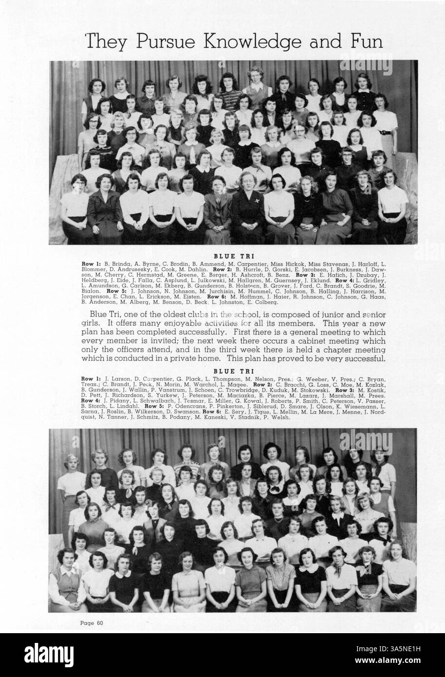 This high school yearbook from Edison High School, the 'Wizard' of 1950 ...