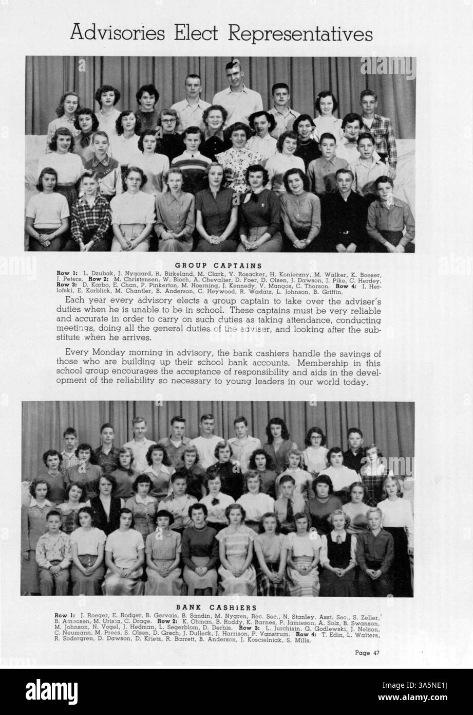 This 1950 high school yearbook captures the activities, clubs, sports ...