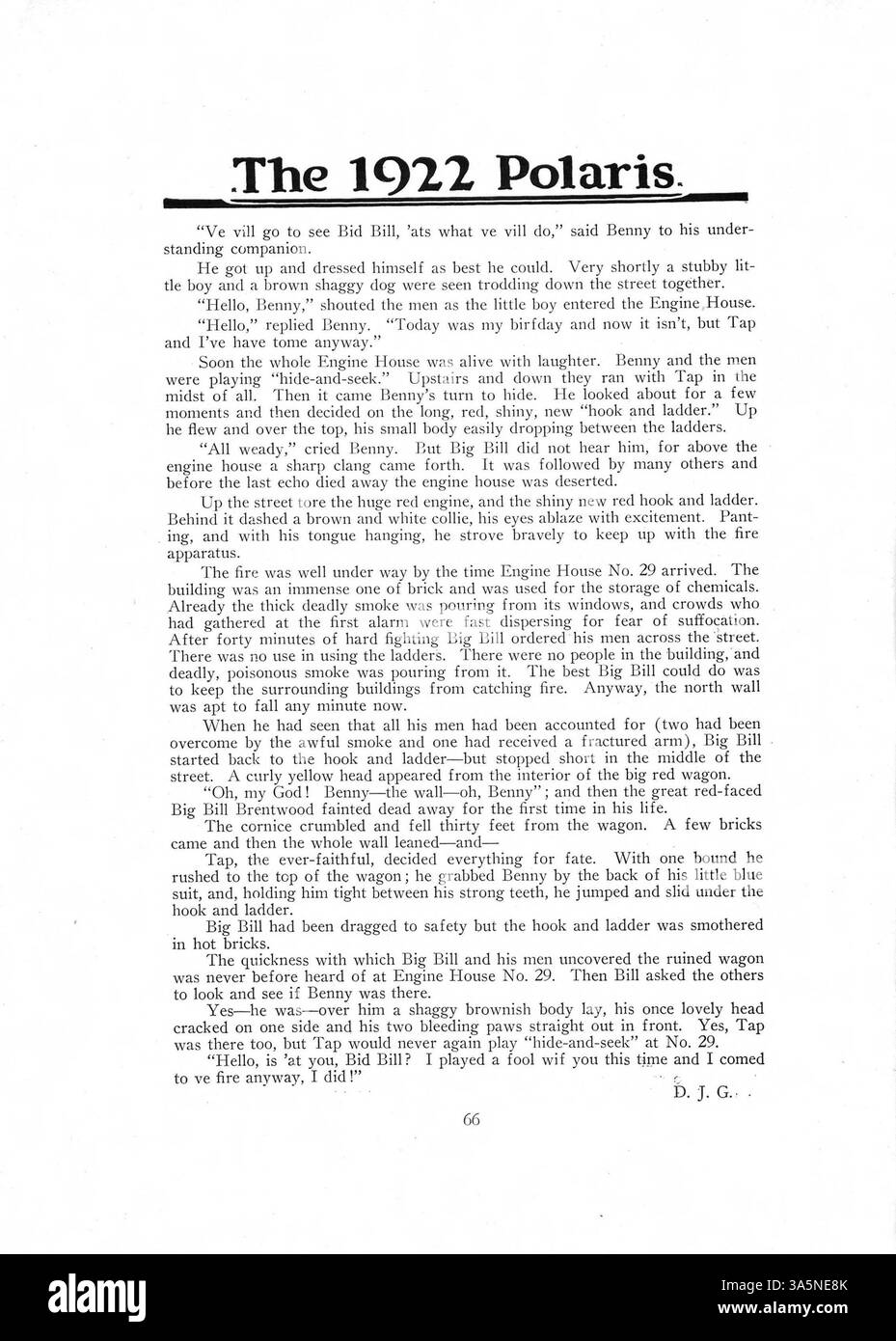 This 1921-1922 'Polaris' yearbook from North High School reflects the school year’s students ...