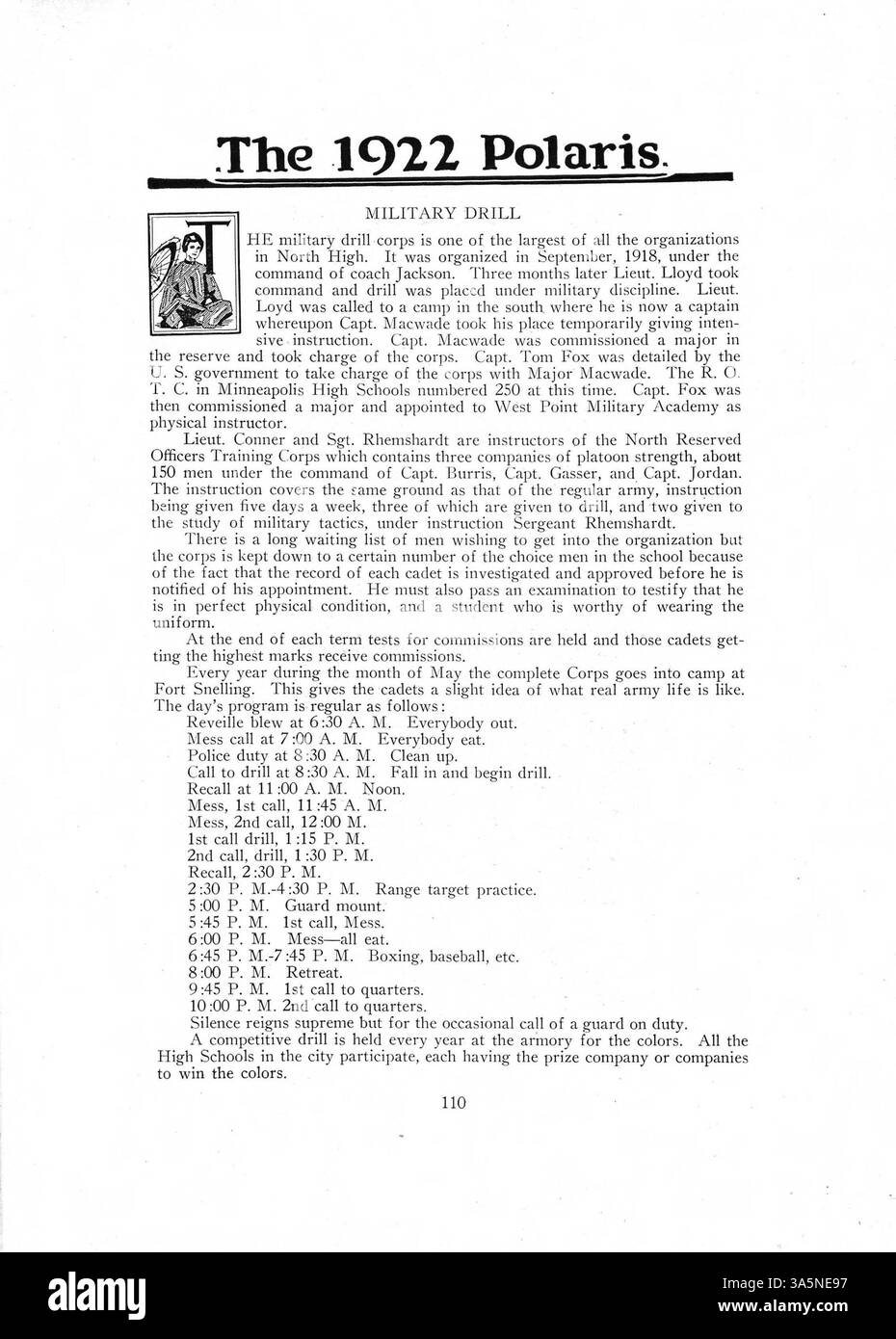 The 1922 Polaris yearbook from North High School chronicles key aspects of the 1921-1922 school ...