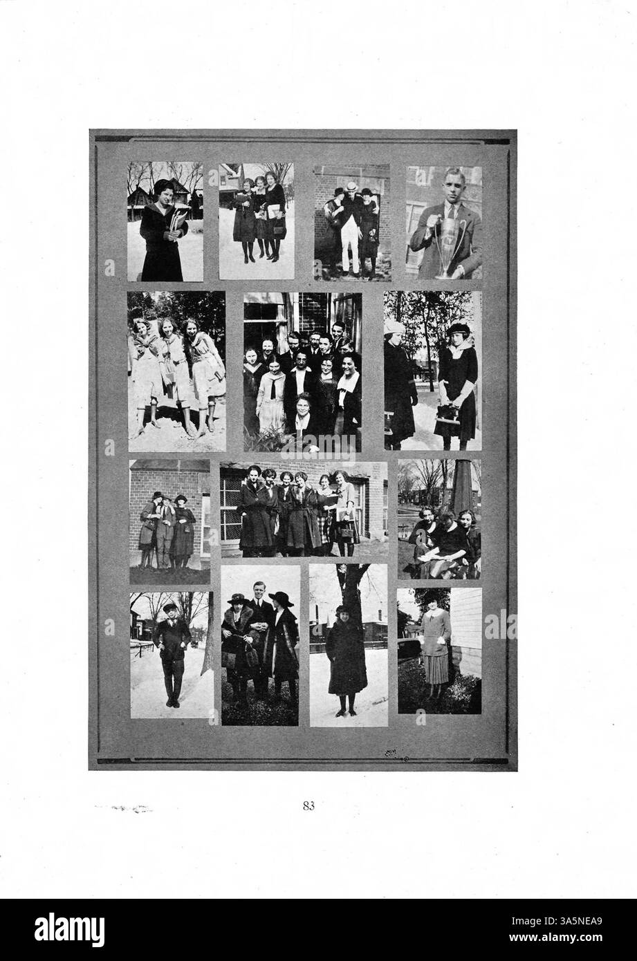 The 1922 North High School yearbook, Polaris, highlights key moments ...