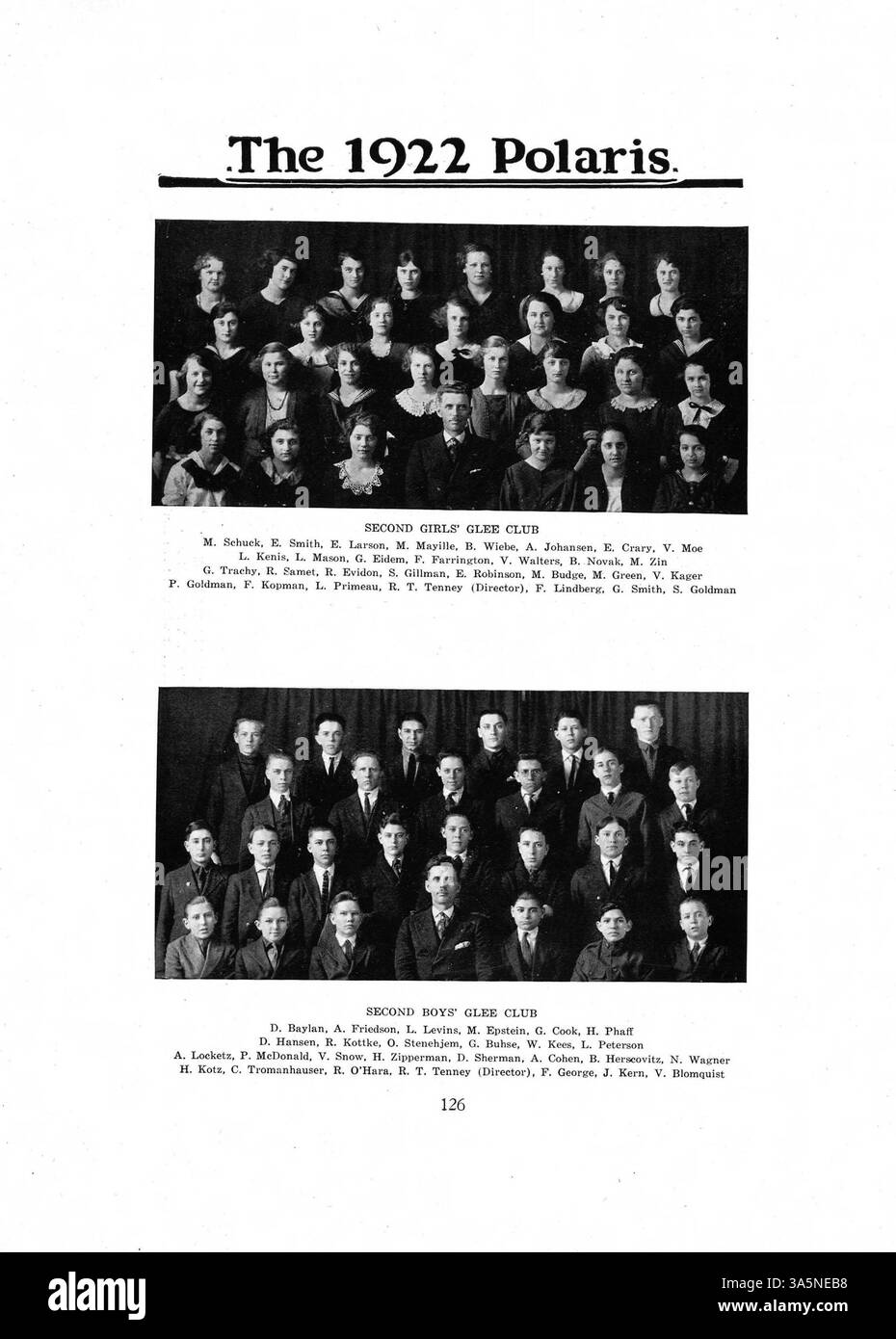 The 1922 North High Yearbook, Polaris, captures the school year's events, clubs, athletics, and ...