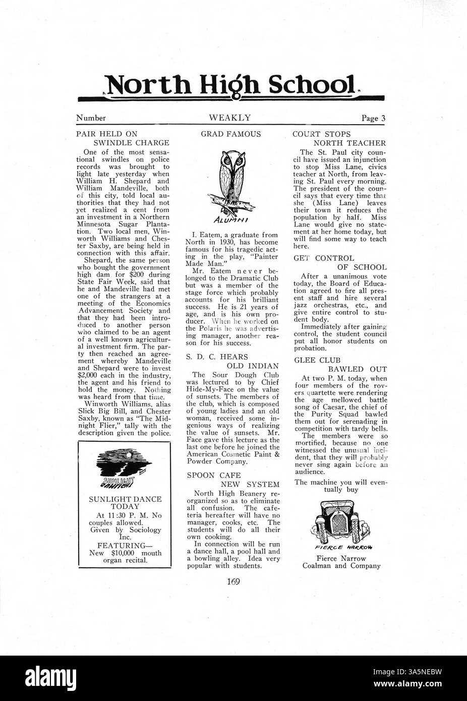 The 1922 Polaris Yearbook from North High School captures the major events of the 1921-1922 ...
