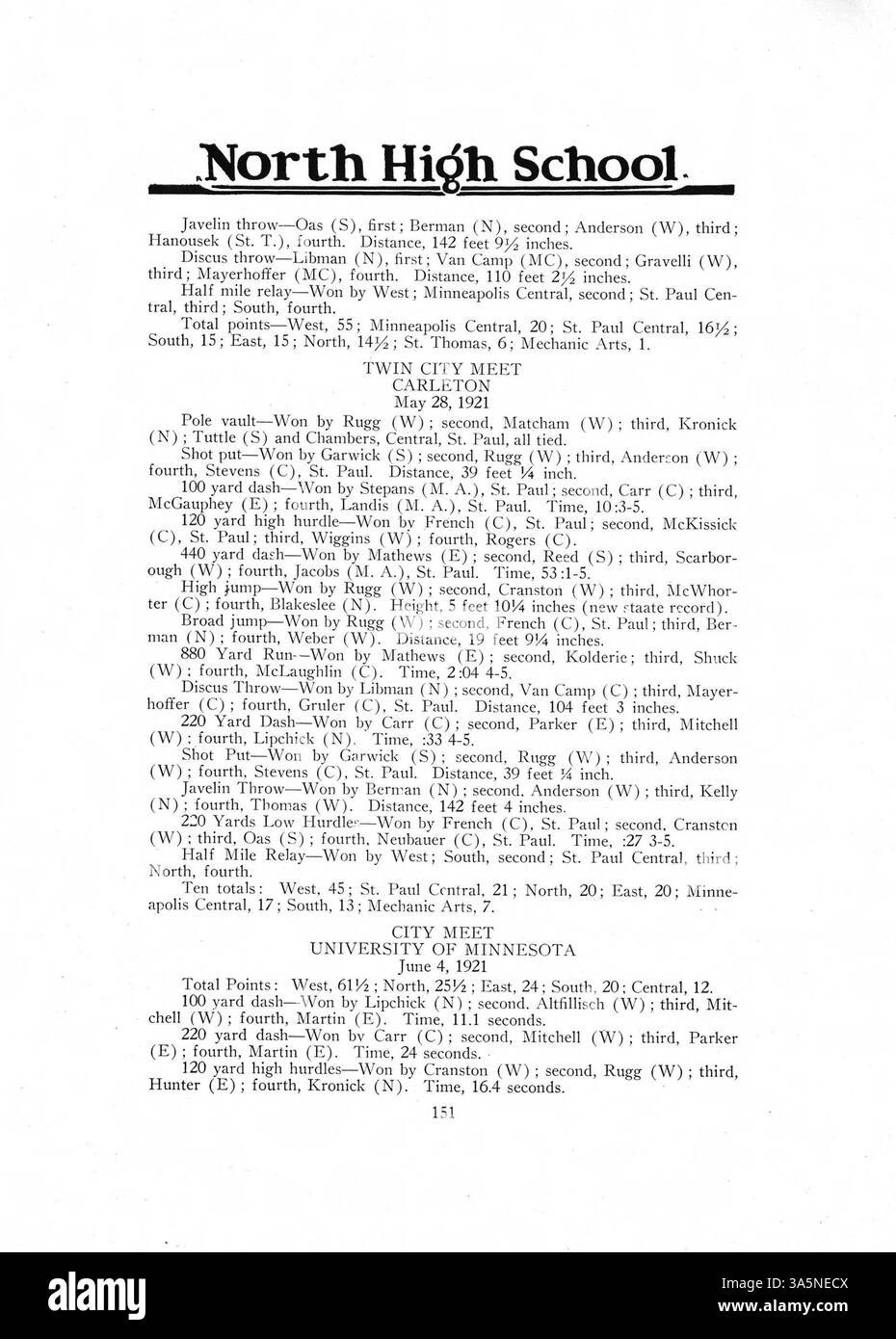 The 1922 Polaris Yearbook from North High School features the significant moments and ...