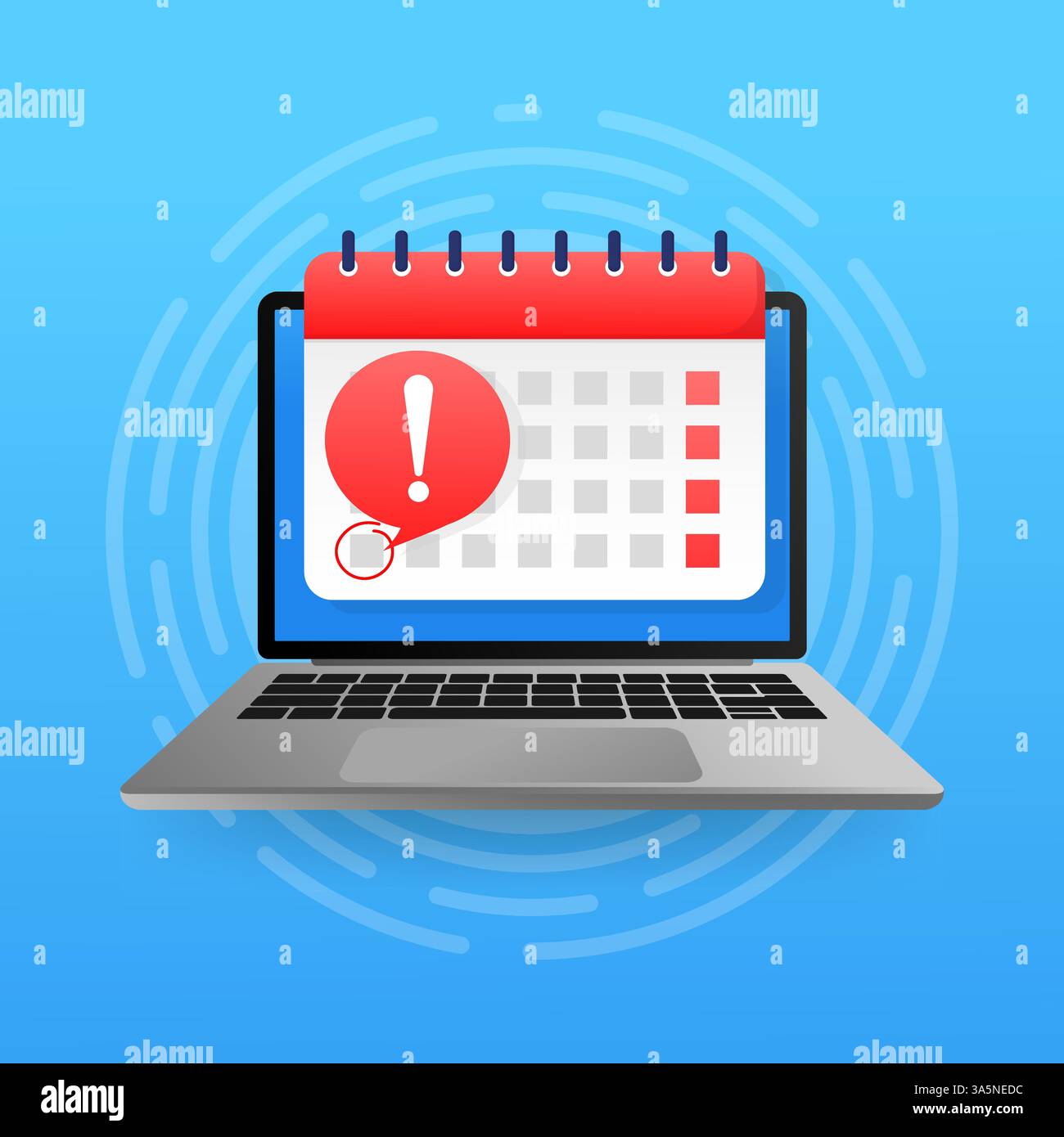 Calendar timer time management, great design for any purposes. Business ...